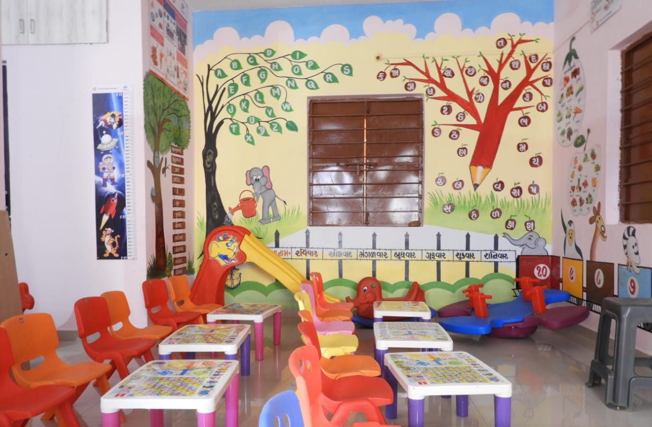Smart Anganwadi Centres in Hansot by Project SAAHAS - CSR Mandate