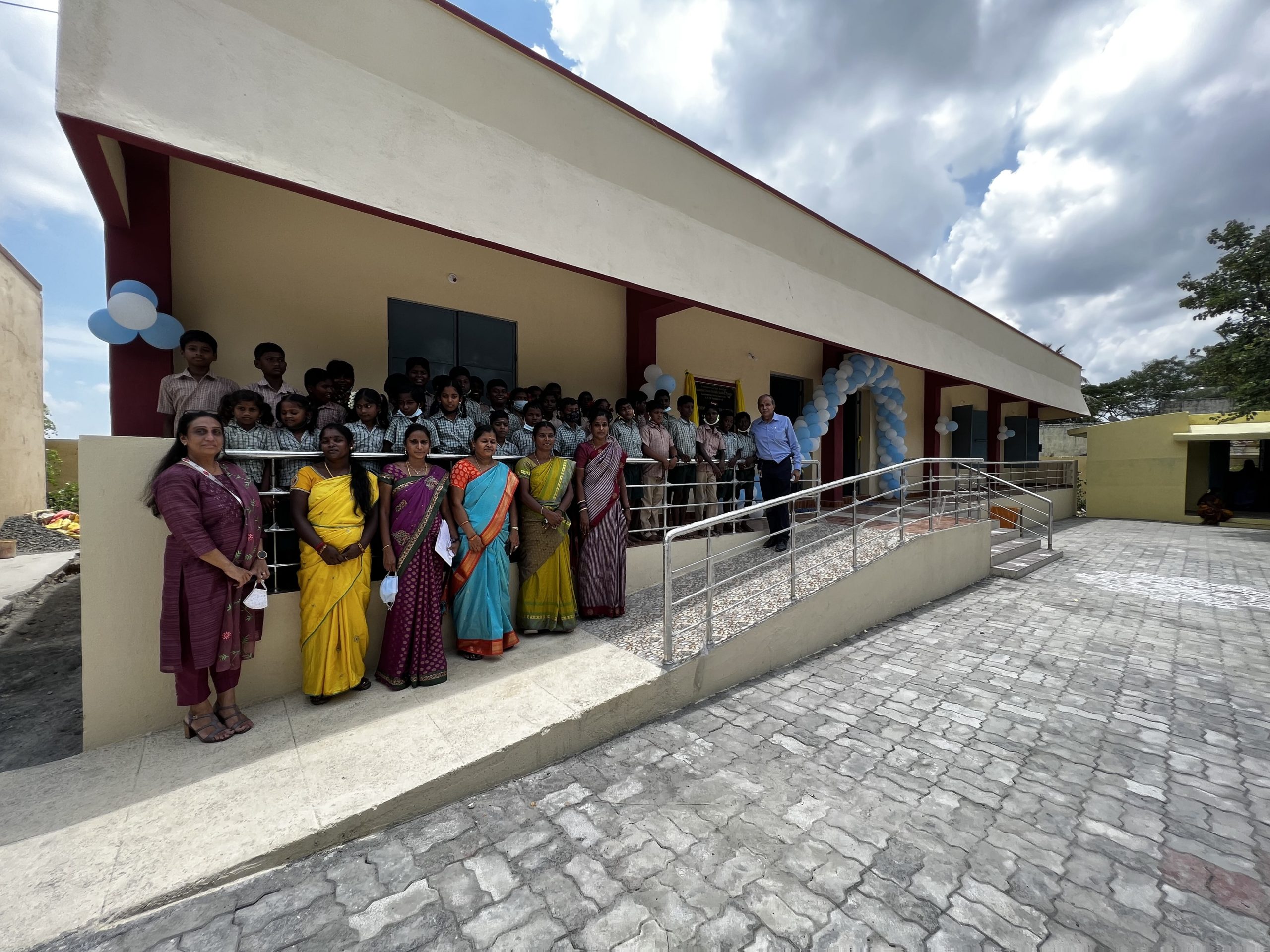 Indian Government School Building