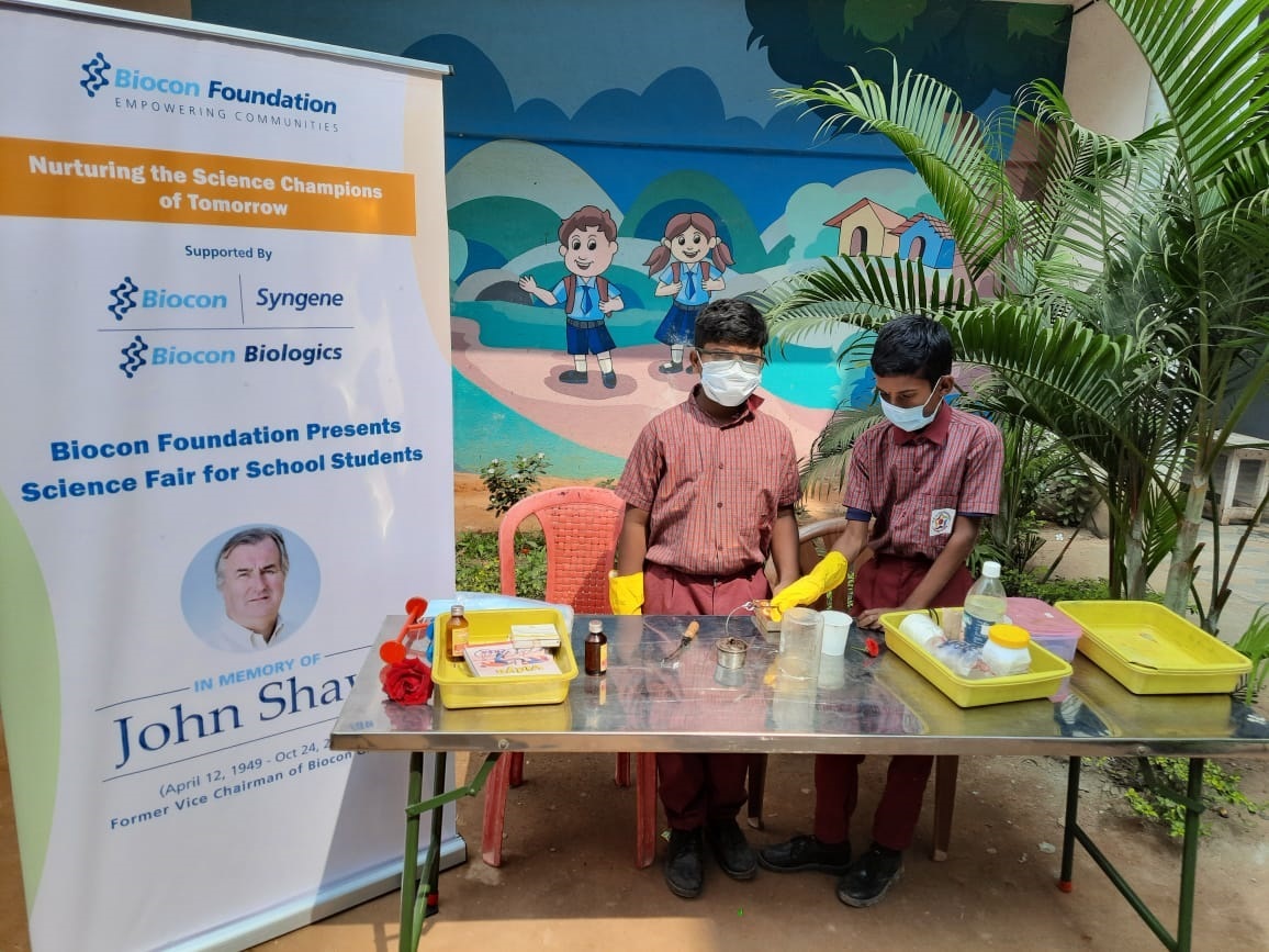 Biocon Foundation Organises Health Camp for Elders and a Science Fair ...